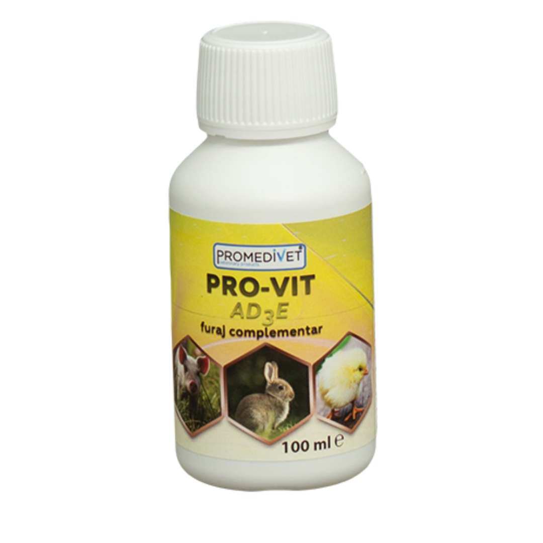 Pro-Vit AD3E – Multivitamínico para Gallinas, Conejos y Animales de ...