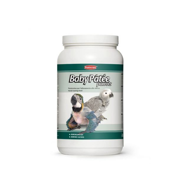 Pasta de cría para loros Baby Pâtée Parrots 900g PADOVAN - Rovet Pharma
